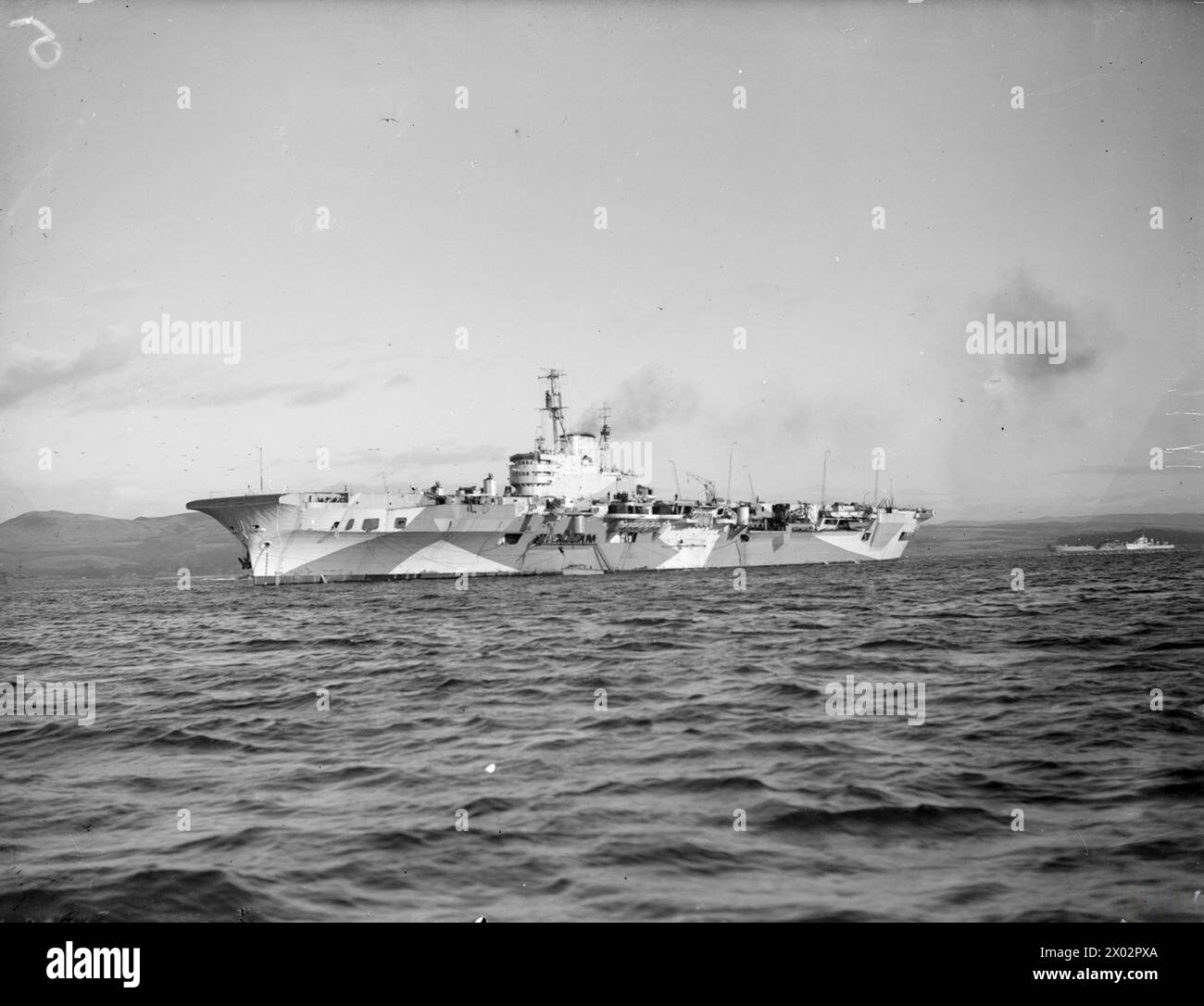 Aircraft carrier indefatigable hi-res stock photography and images - Alamy