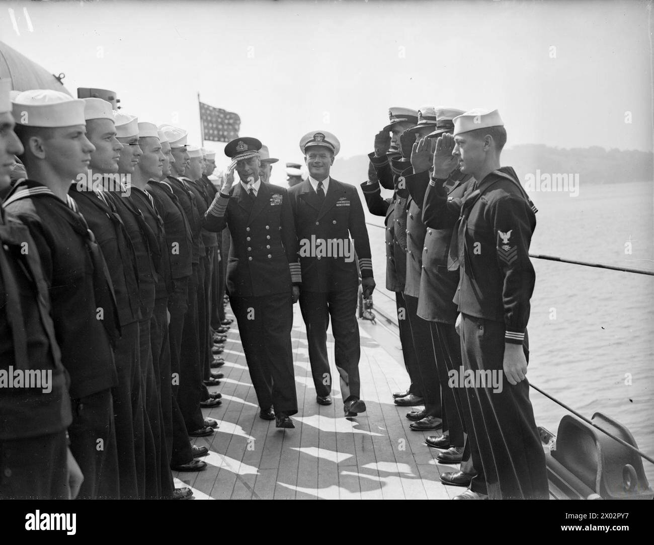 On 2 August 1945, President Harry Truman visited Great Britain, meeting ...