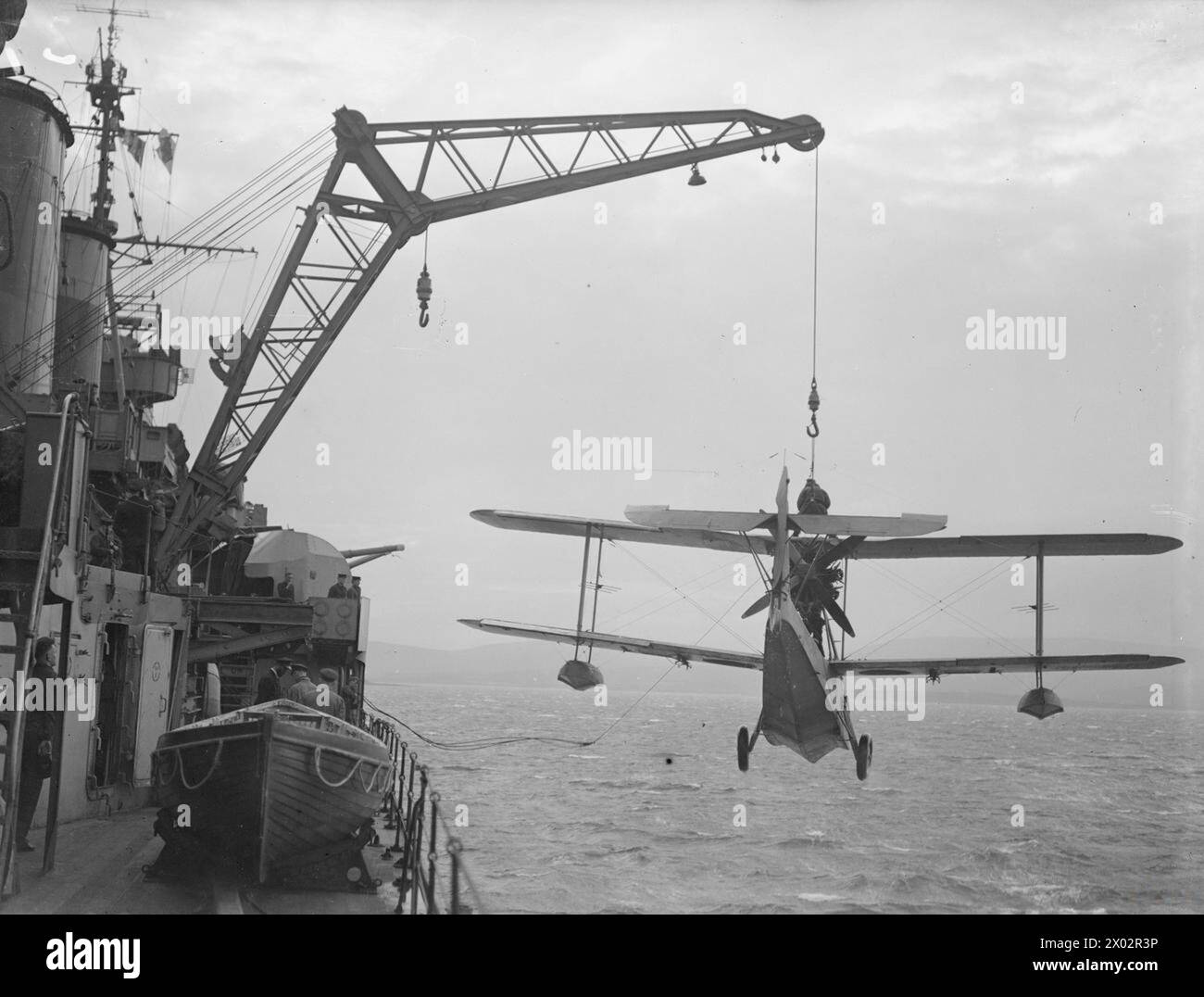 WITH THE FLEET AIR ARM ON BOARD THE CRUISER HMS CUMBERLAND, 4 DECEMBER ...
