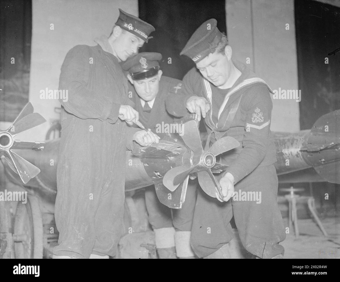 TRAINING FOR PILOTS FOR NAVAL AIRCRAFT. 1941, AT HMS JACKDAW, ROYAL ...