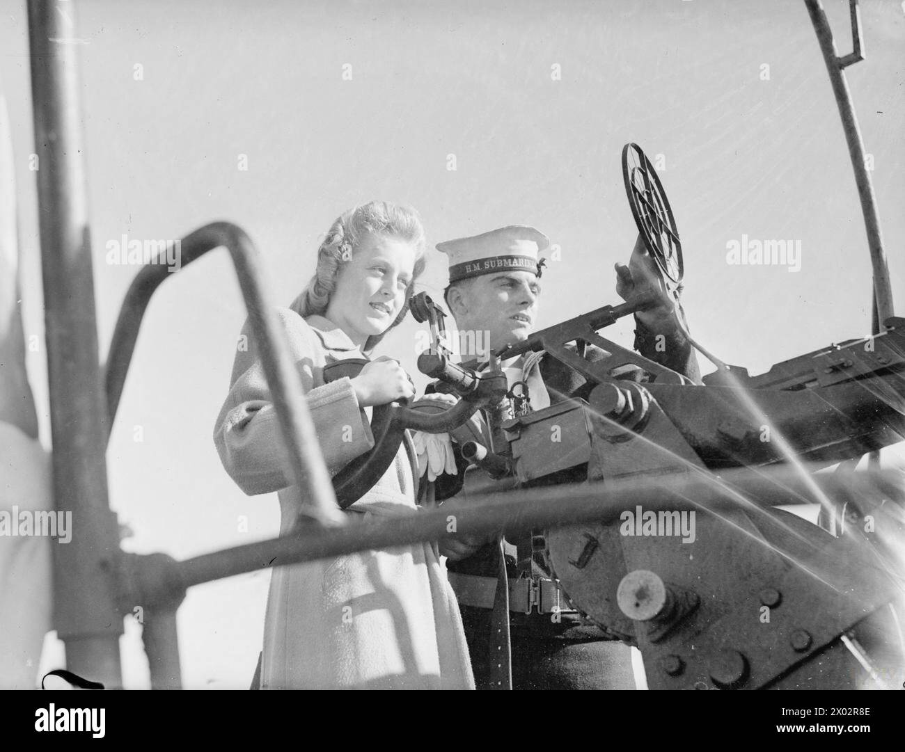 BRITISH SUBMARINES VISIT ADELAIDE. 17 OCTOBER 1945, THE VISIT OF HM ...