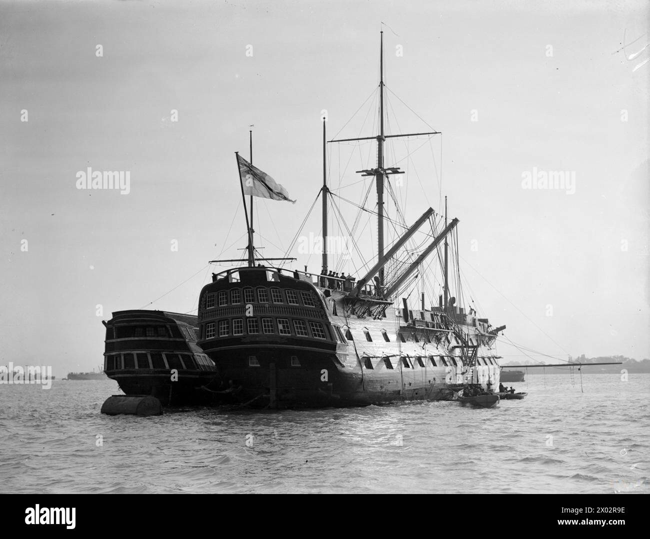 On 6 October 1944 at Portsmouth, HMS Implacable, formerly Dugay-Trouin ...