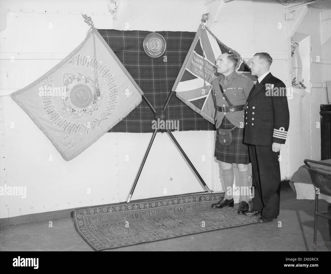 HMS NELSON RETURNS TO ENGLAND. SEPTEMBER TO NOVEMBER, ON BOARD HMS ...