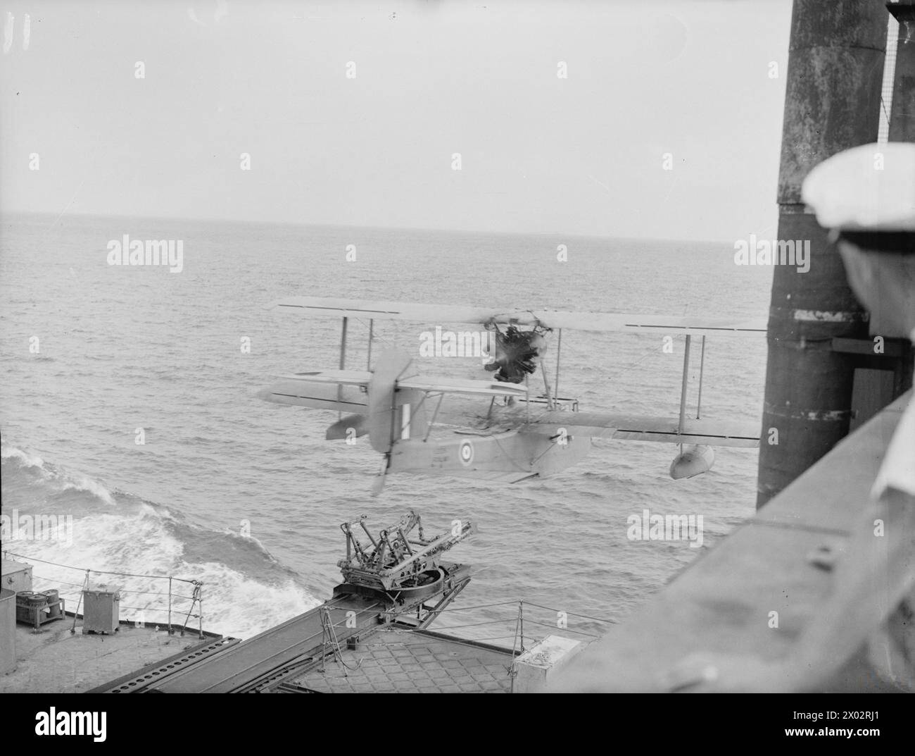 HMS Edinburgh, part of a Malta convoy in the Mediterranean, August 1941 ...