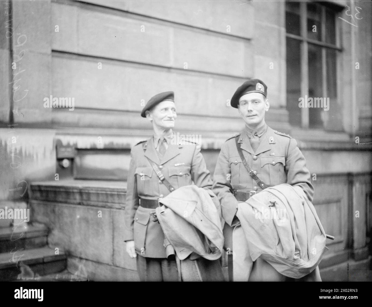 FAMILY AFFAIR. 26 FEBRUARY 1945, DERBY HOUSE, LIVERPOOL. LIEUTENANT ...
