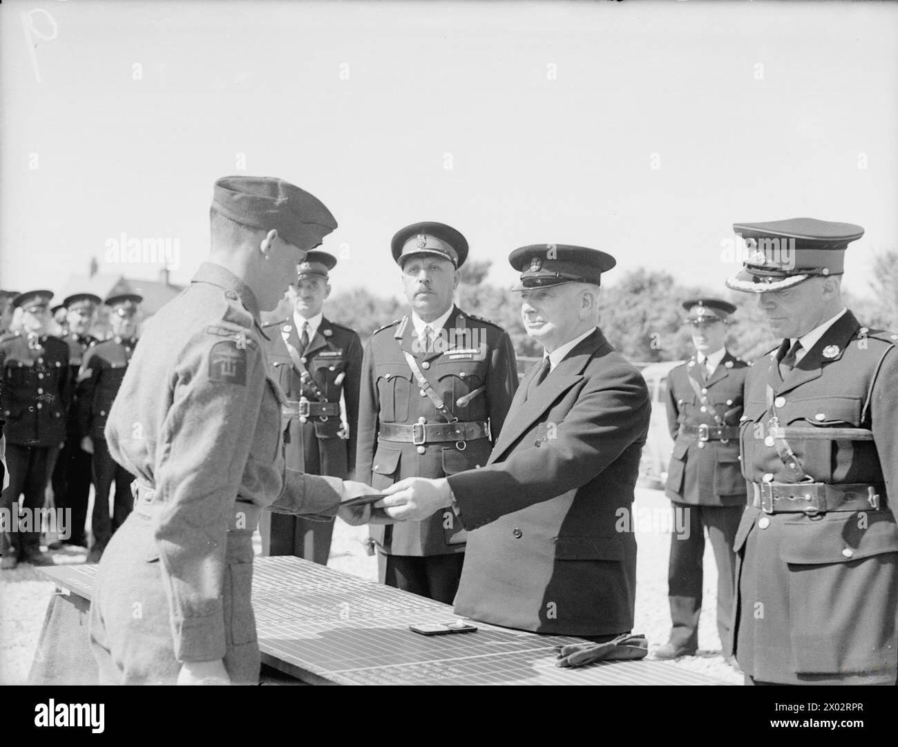 MR A V ALEXANDER THE FIRST LORD OF THE ADMIRALTY VISITS THE ROYAL ...