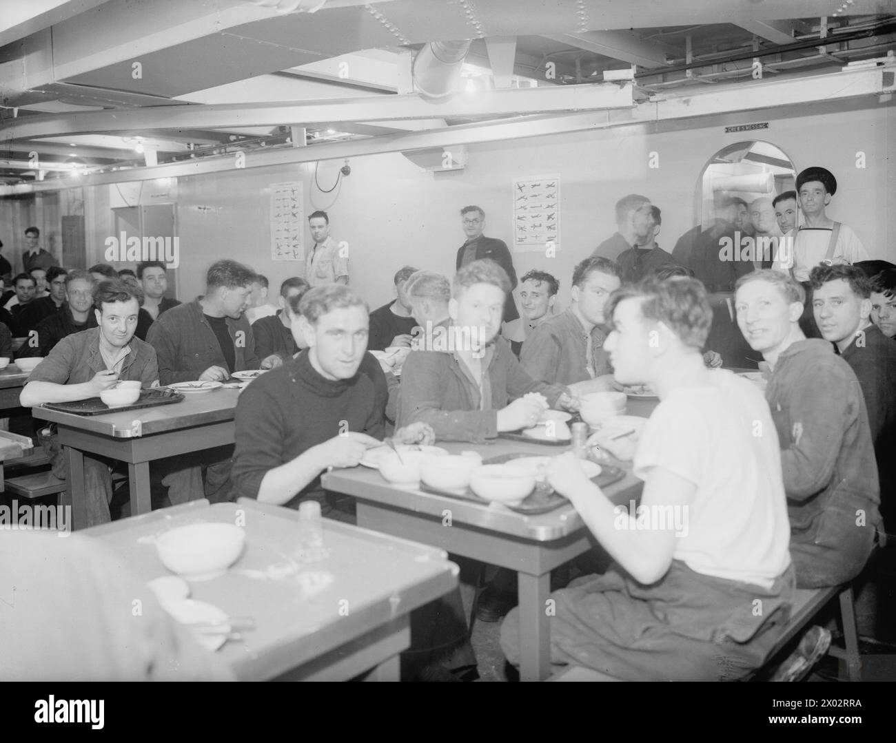 Mess deck hi-res stock photography and images - Alamy
