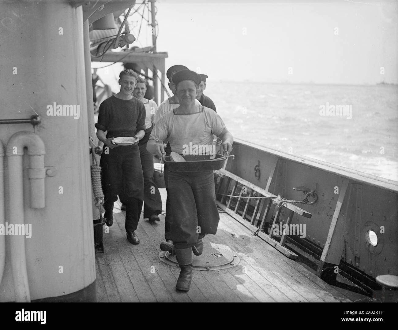 Trawler galley hi-res stock photography and images - Alamy