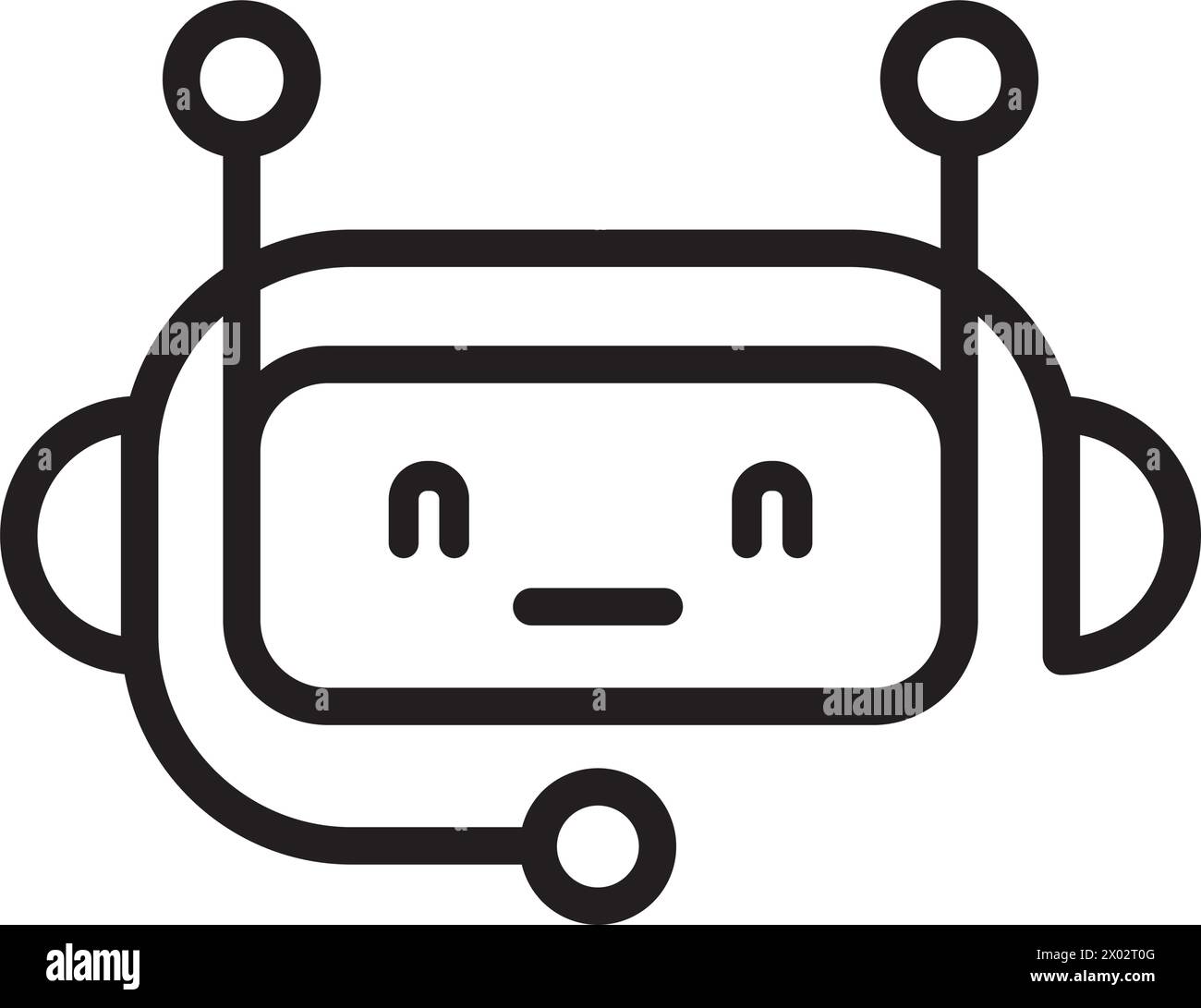 chatbot technology service icon Stock Vector Image & Art - Alamy