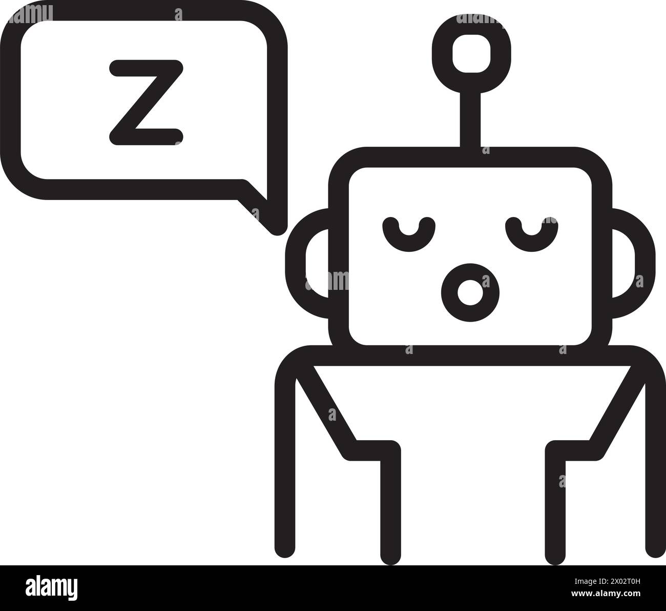 chatbot virtual service icon Stock Vector Image & Art - Alamy