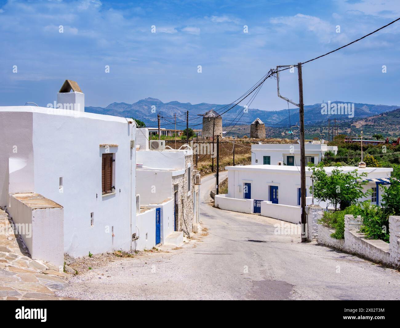 Ano Sagkri Village, Naxos Island, Cyclades, Greek Islands, Greece ...