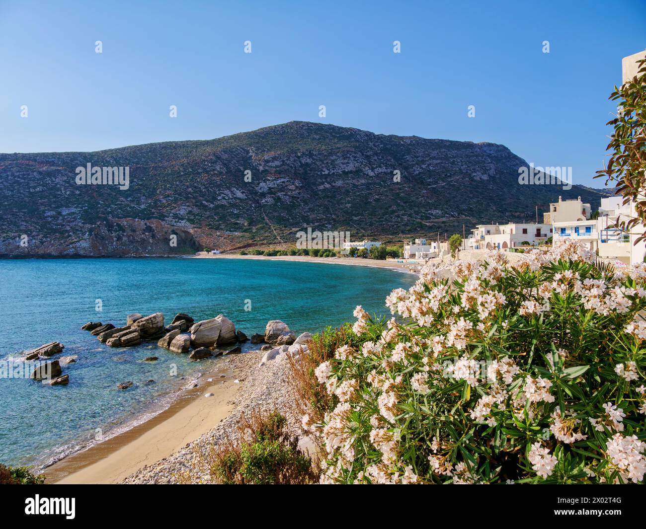 Apollonas Beach, Naxos Island, Cyclades, Greek Islands, Greece, Europe ...
