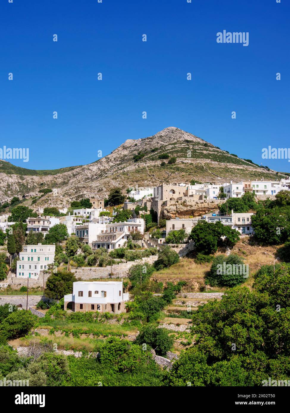 Apeiranthos Village, Naxos Island, Cyclades, Greek Islands, Greece ...