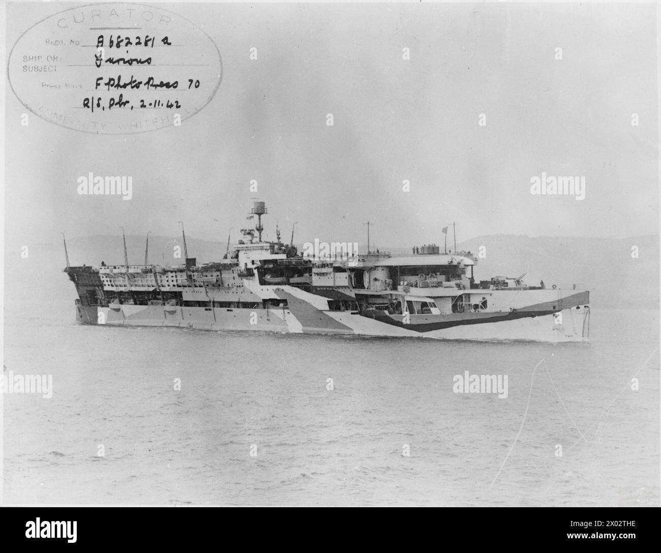 Hms furious hi-res stock photography and images - Alamy