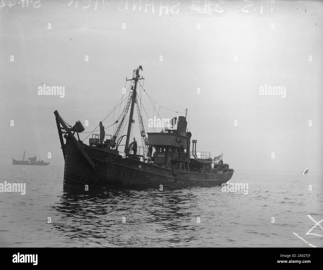 Trawler minesweeper hi-res stock photography and images - Alamy