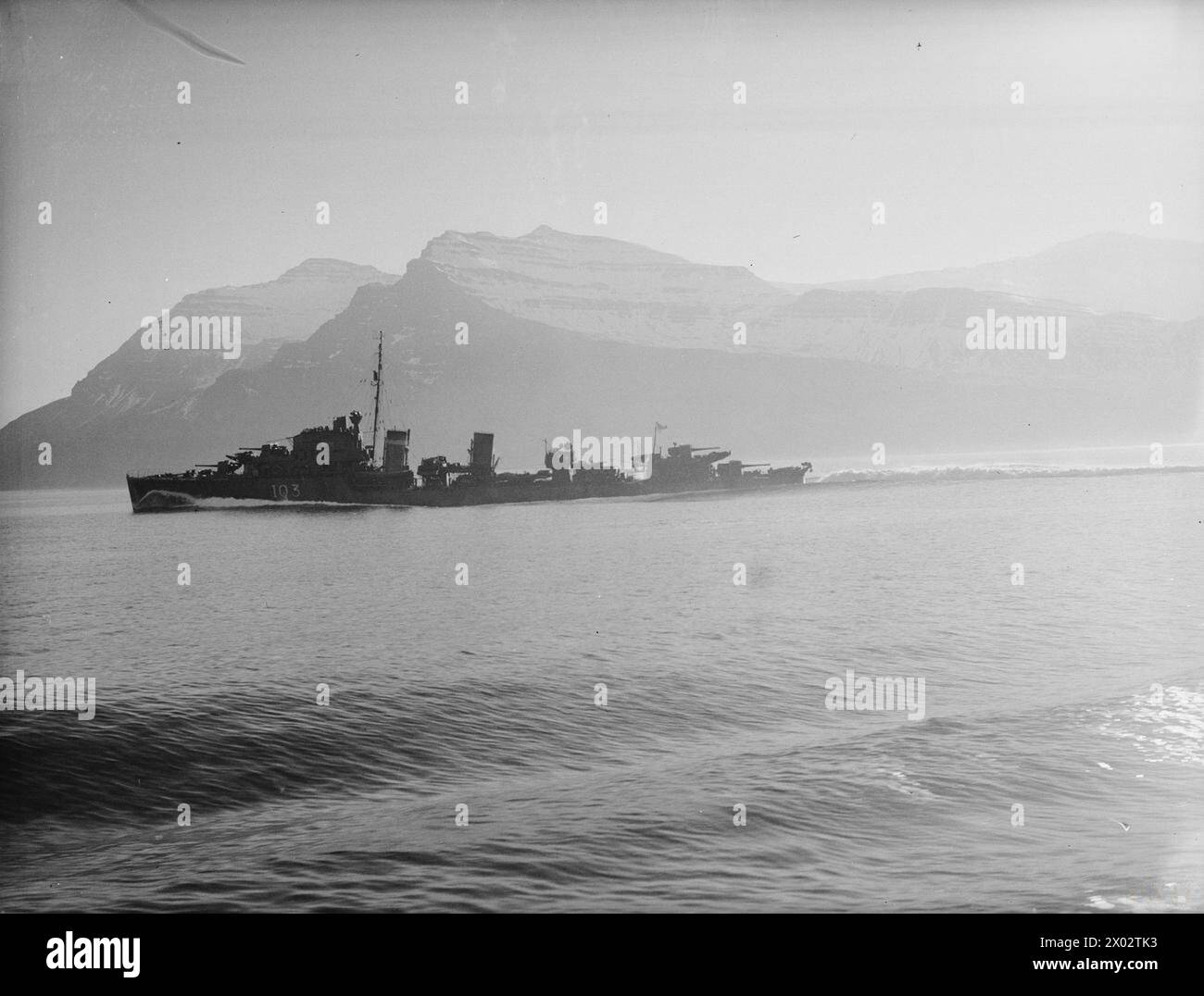 ON BOARD HMS ESKIMO. FEBRUARY 1942, ON BOARD THE TRIBAL CLASS DESTROYER ...