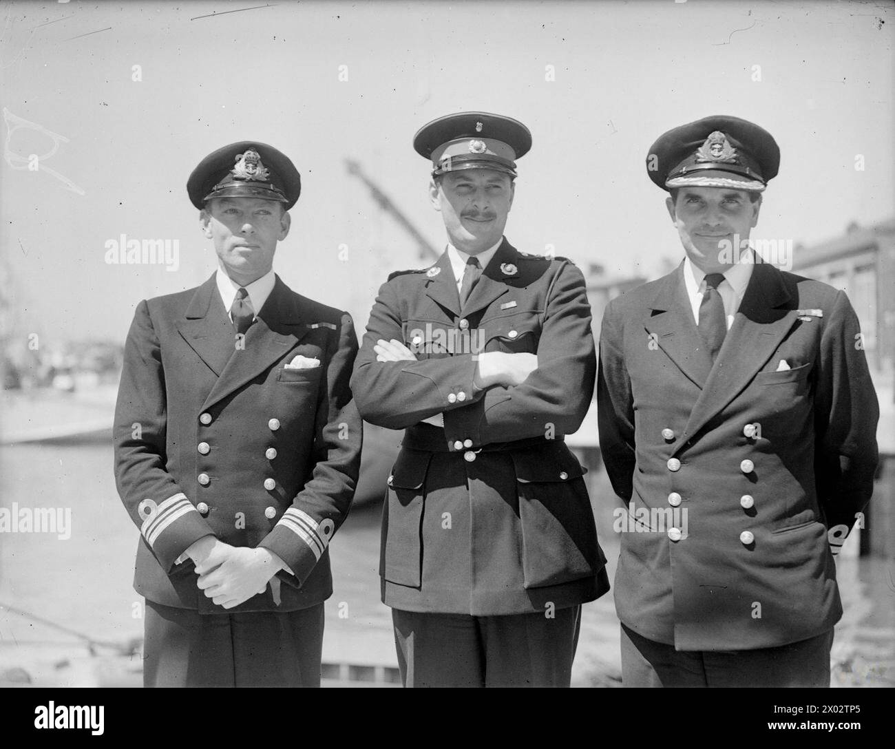 "SECOND FRONT" OFFICERS. 26 AND 27 MAY 1944, HEADQUARTERS OF FORCE "S ...