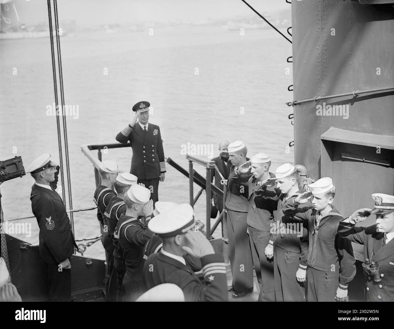 On 2 August 1945, US President Harry Truman visited Great Britain for ...