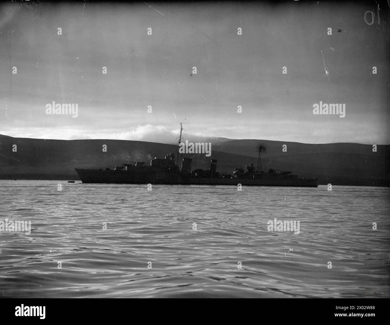 PREPARATIONS FOR NORWEGIAN OPERATIONS. OCTOBER 1941, ON BOARD THE ...