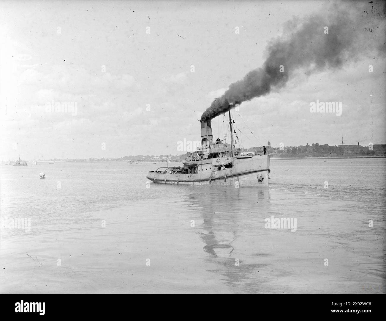 On 19 August 1943, HM Rescue Tug Champion was stationed at Harwich for ...