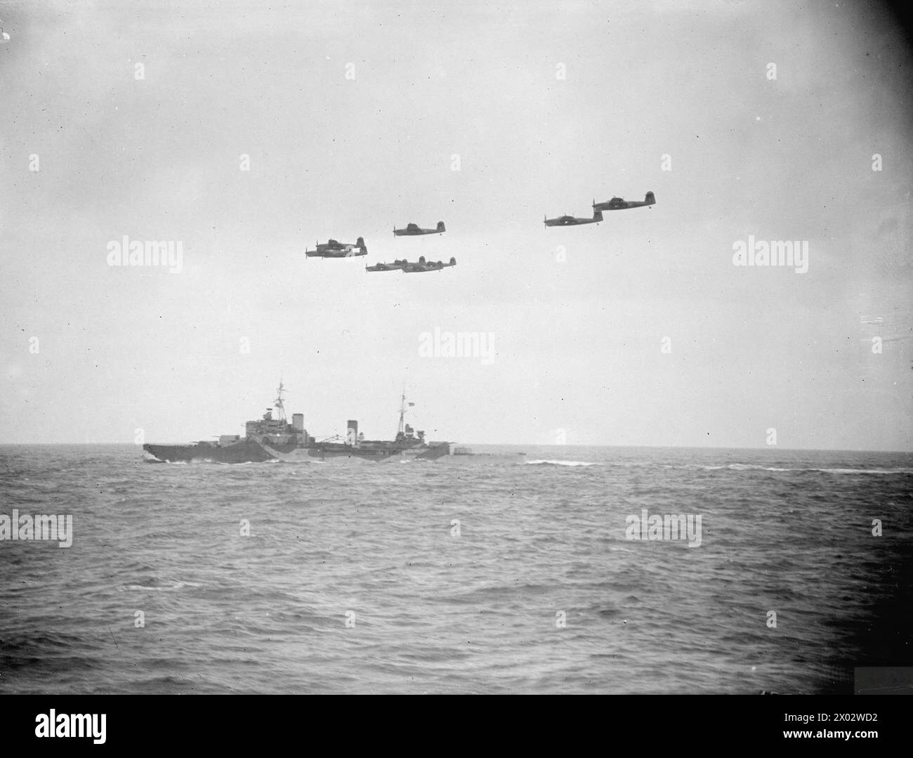 IN NORTHERN WATERS. FEBRUARY 1944, ON BOARD THE DESTROYER HMS IMPULSIVE ...
