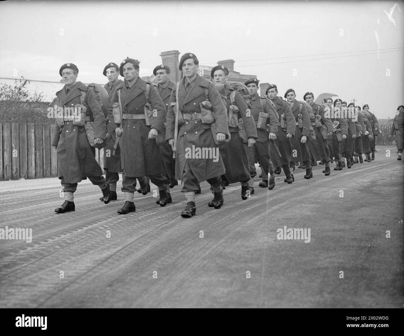 ROYAL MARINES WHO FOUGHT AT SALERNO. 5 JANUARY 1943, ROYAL MARINE DEPOT ...