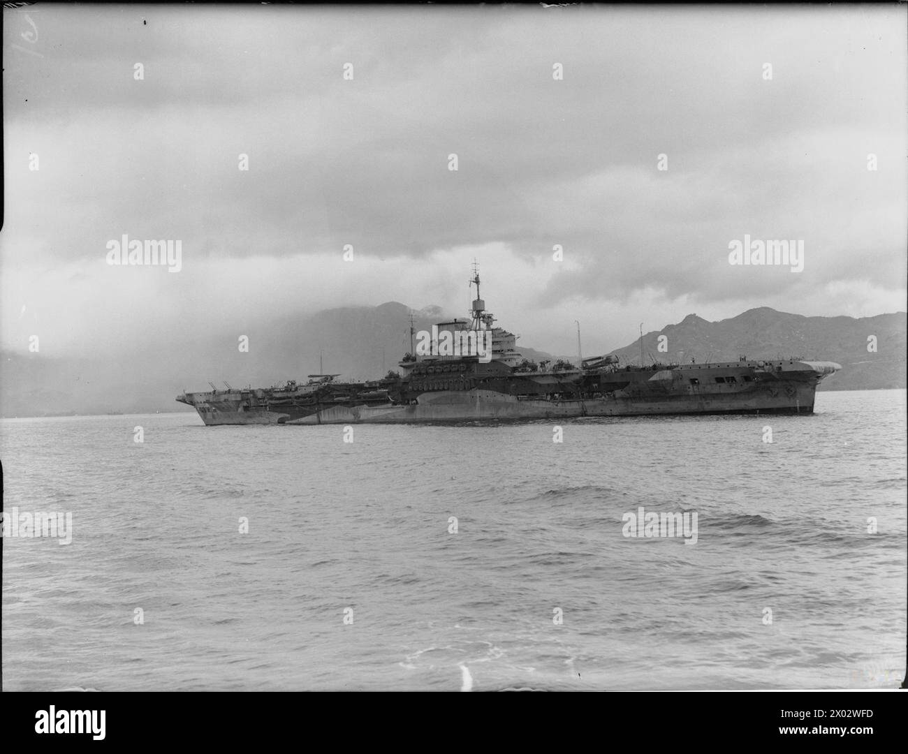 THE ROYAL NAVY DURING THE SECOND WORLD WAR - HMS ILLUSTRIOUS, part of ...