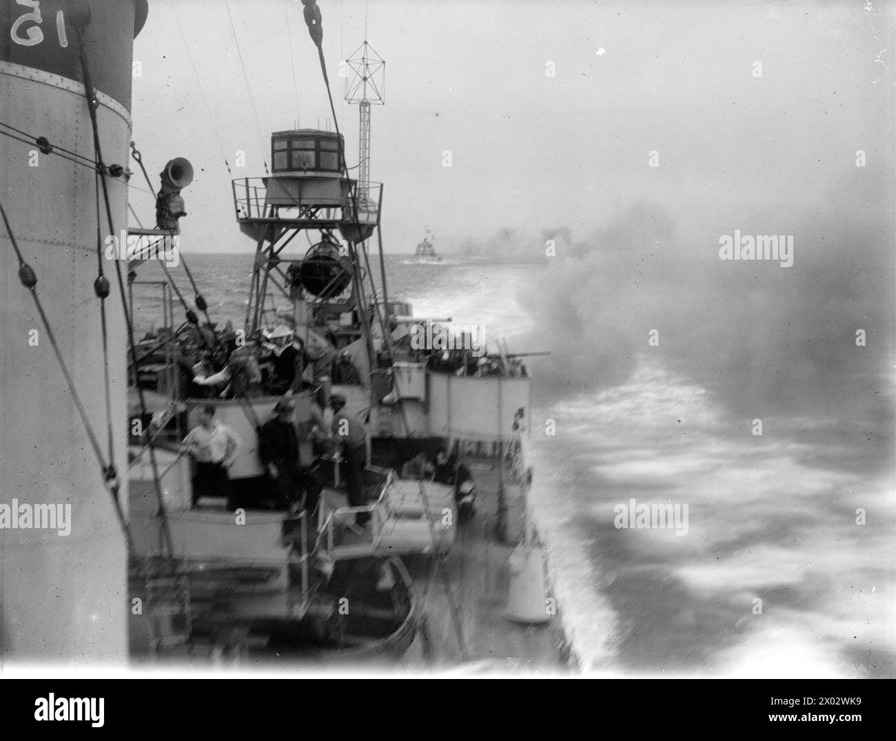 THE BOMBARDMENT OF SABANG. 25 JULY 1944 ON BOARD THE DESTROYER HMS ...