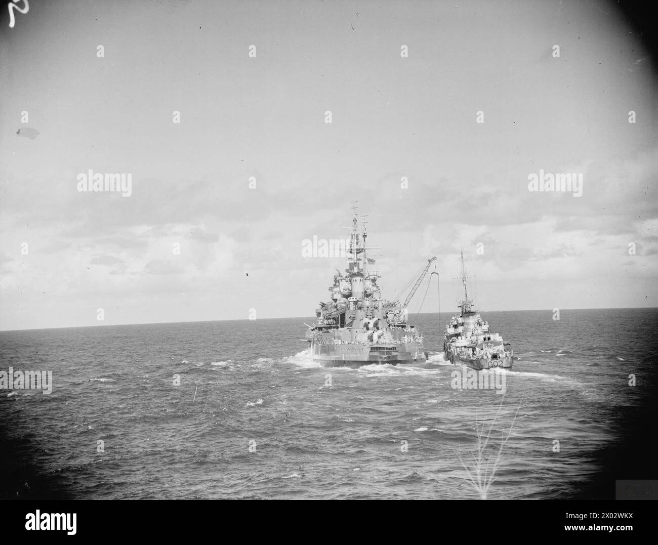 WITH THE NAVAL COVERING FORCE FOR THE MADAGASCAR OPERATIONS. 24 APRIL ...