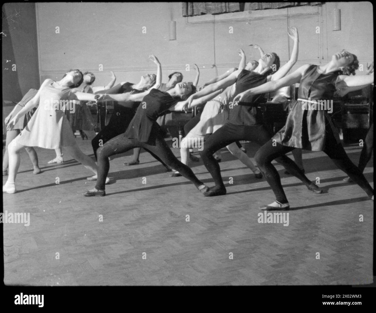 In 1944, students at Morley College, London, participate in a classical ...