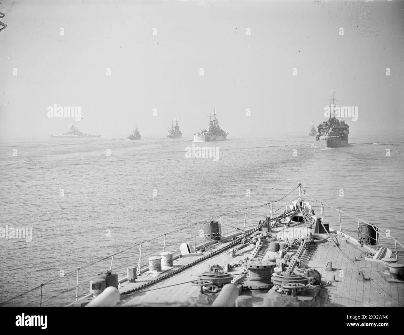 On 25 June 1944, British and American naval units, including HMS ...