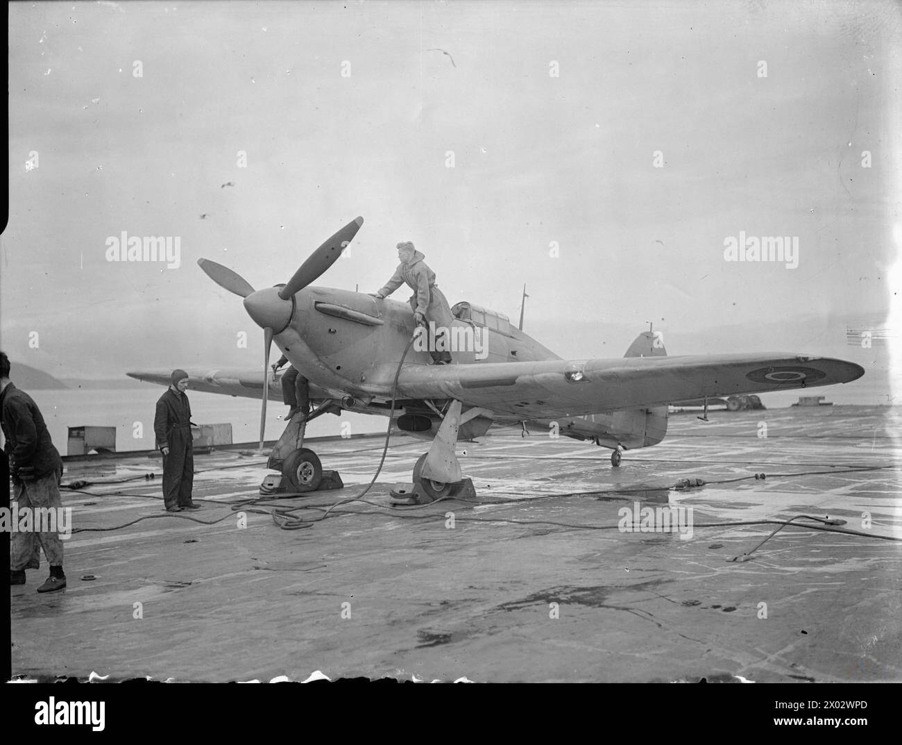 THE ROYAL NAVY DURING THE SECOND WORLD WAR - A Hawker Sea Hurricane ...