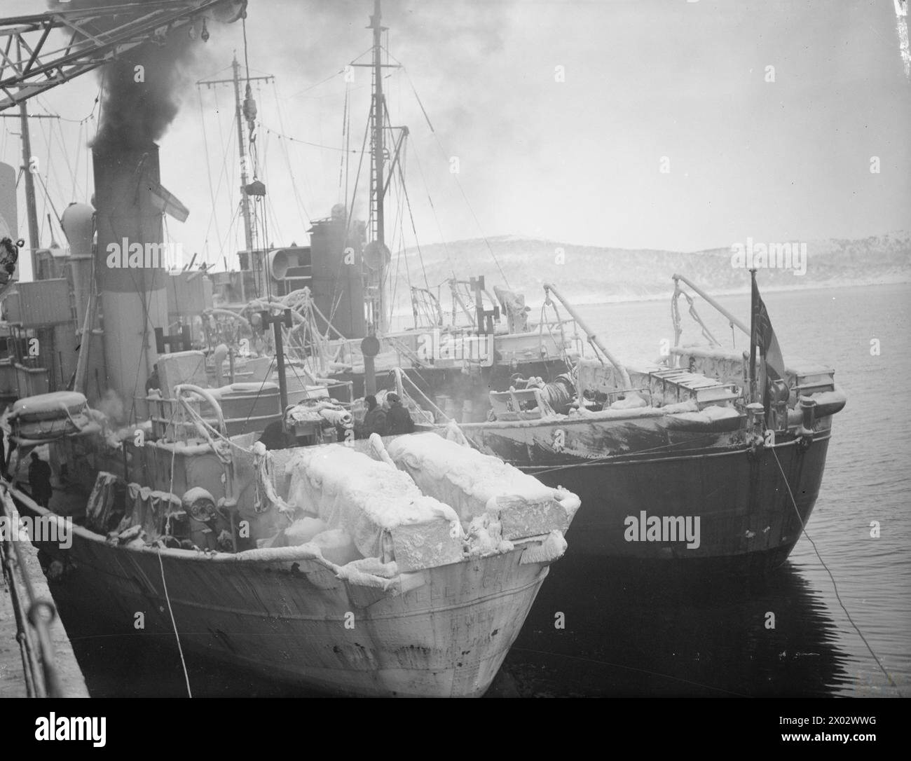 CONVOY TO RUSSIA, WITH A BRITISH CRUISER ESCORT ON ARCTIC LIFELINE ...