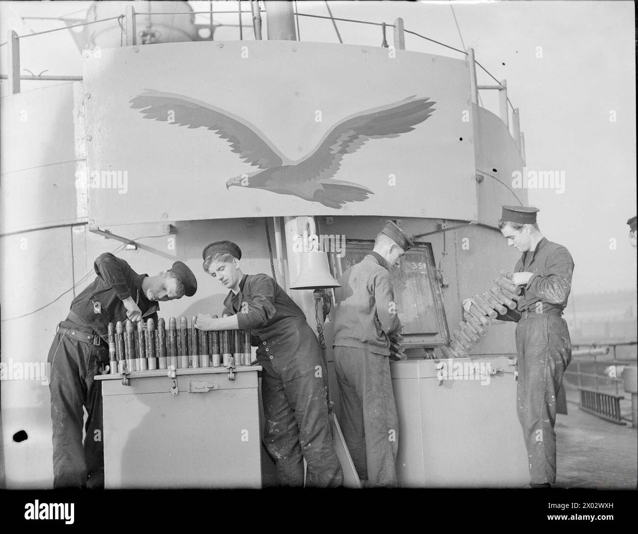 On 12 December 1942, HMS Royal Eagle, formerly a Thames River paddle ...