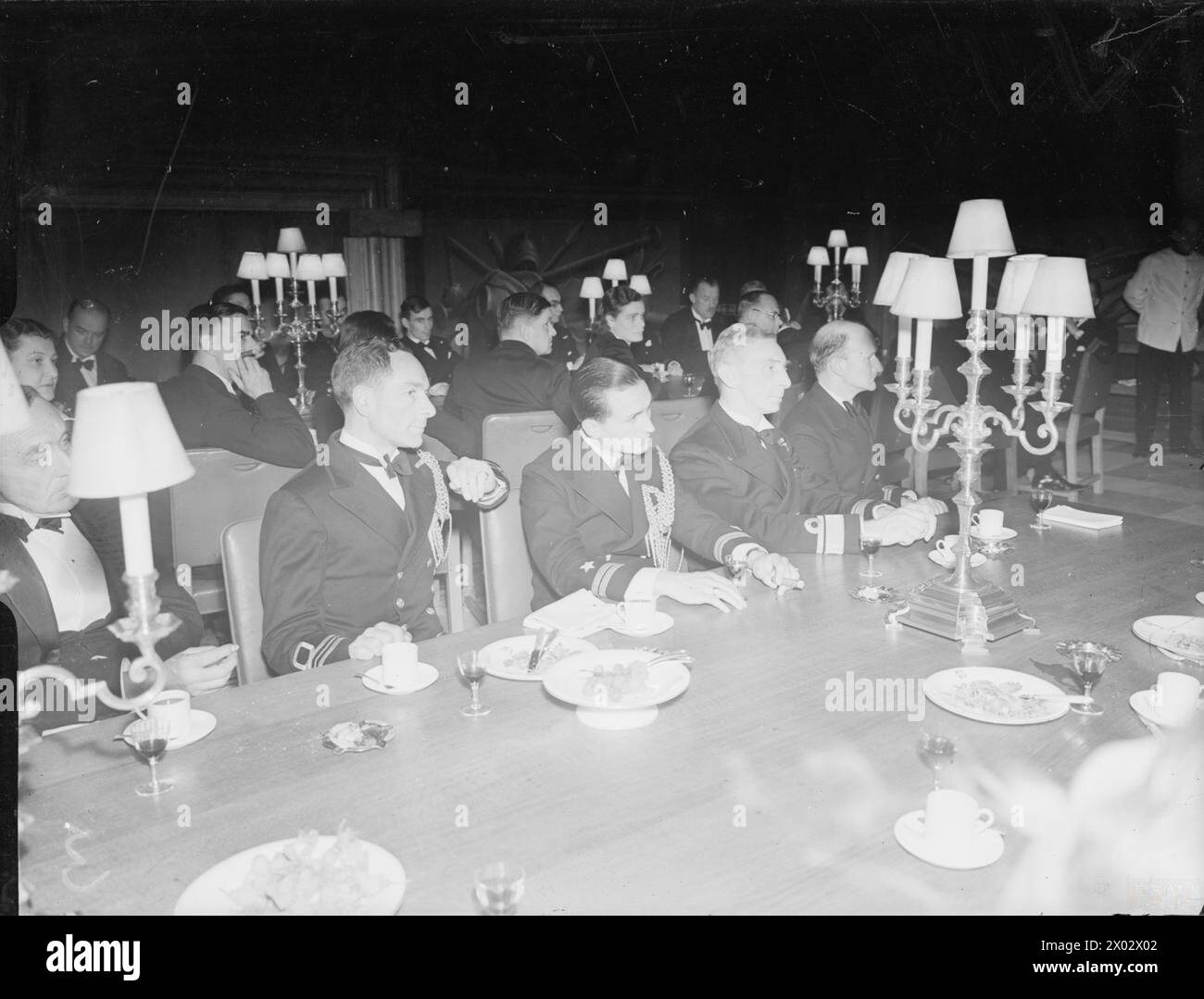 DINNER TO COLONEL KNOX AT GREENWICH COLLEGE. 23 SEPTEMBER 1943. A ...