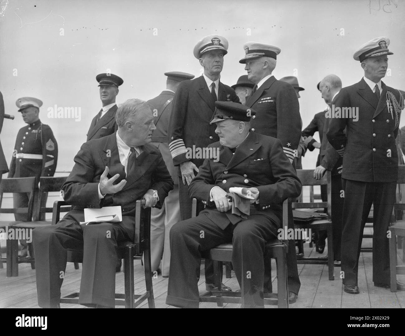 ATLANTIC CONFERENCE BETWEEN PRIME MINISTER WINSTON CHURCHILL AND ...