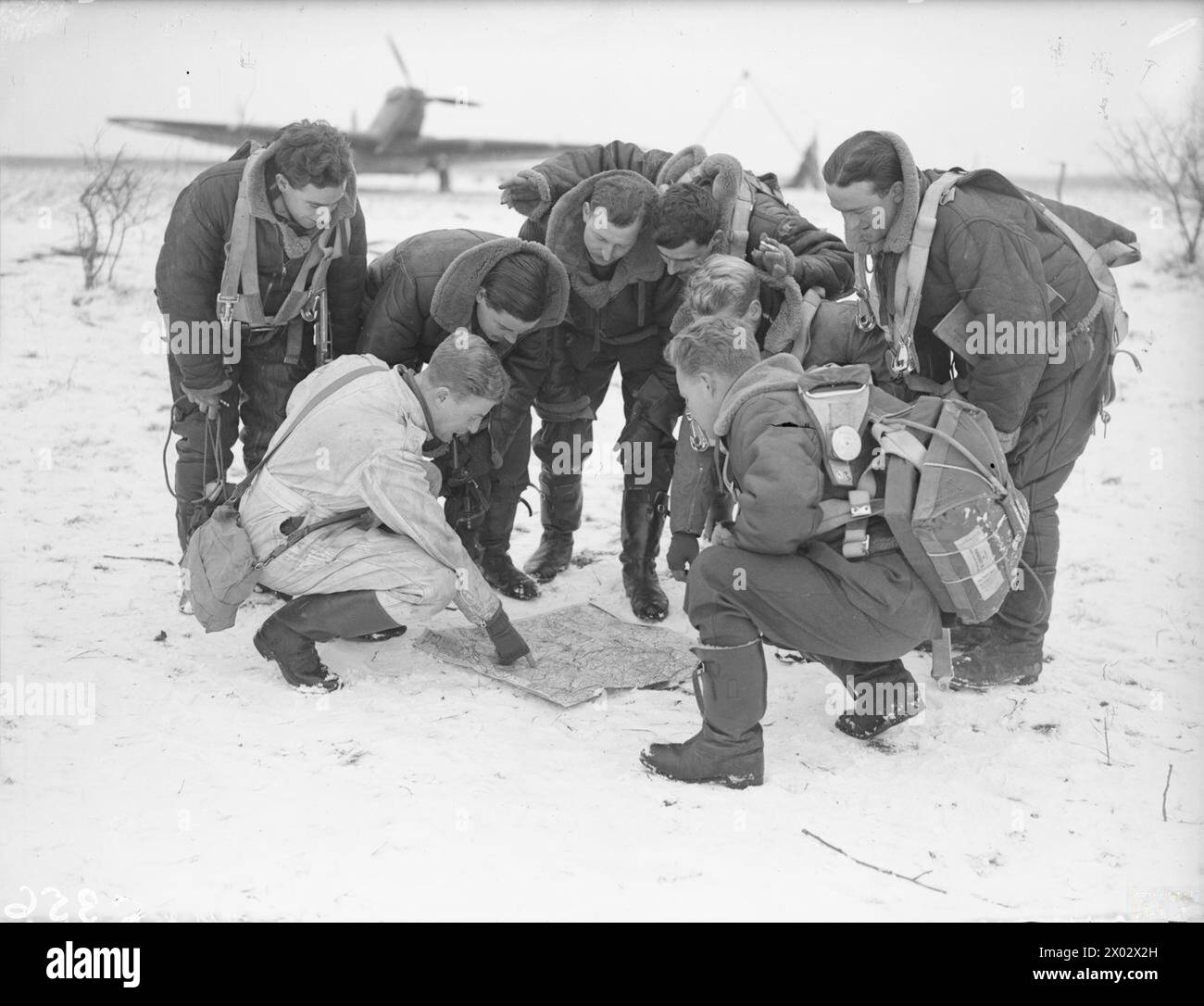 During 1939-1940, Fairey Battle crews of No. 12 Squadron RAF reviewed ...