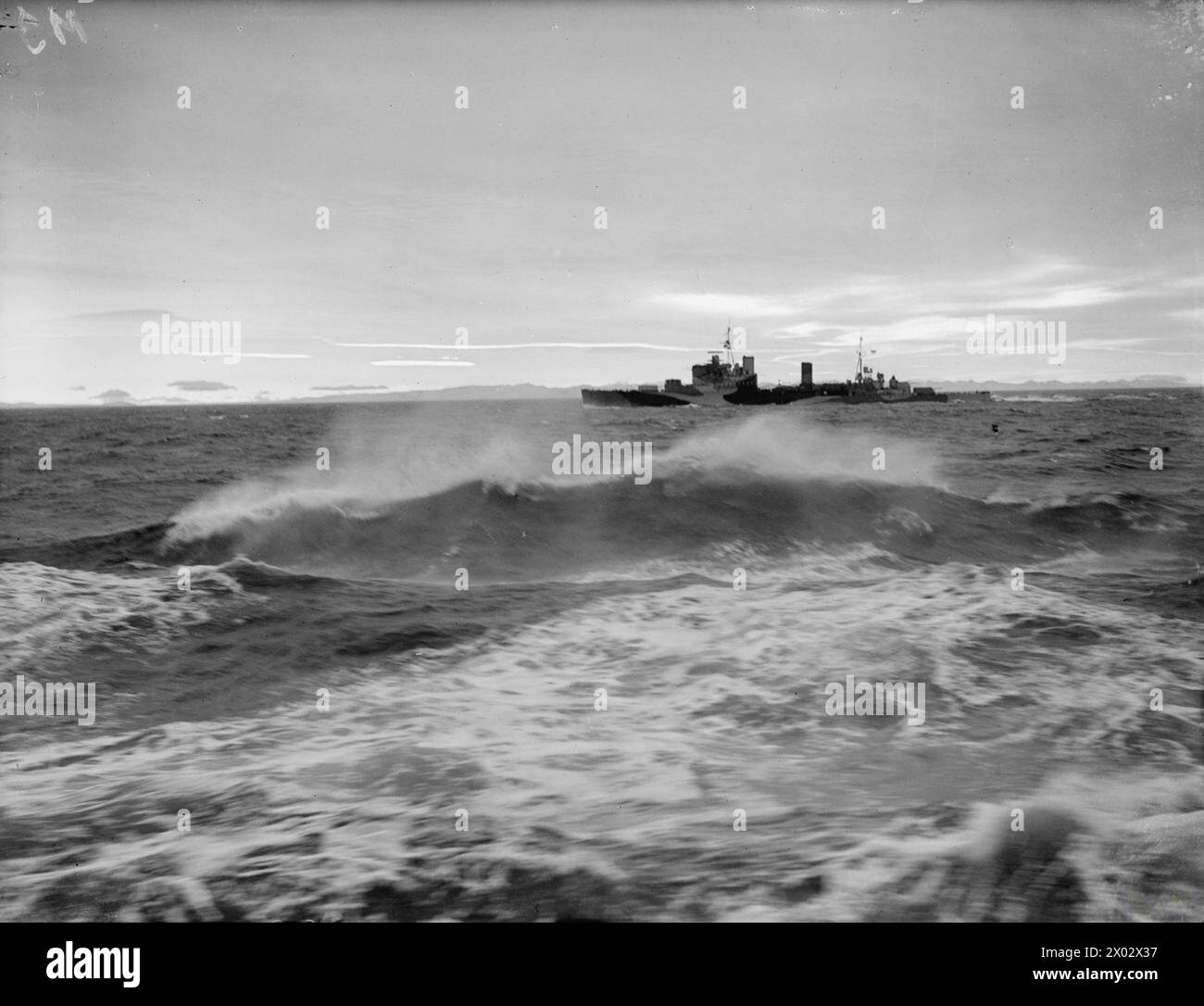 THE NAVY IN NORTHERN WATERS. OCTOBER AND NOVEMBER 1943, ON BOARD HMS ...