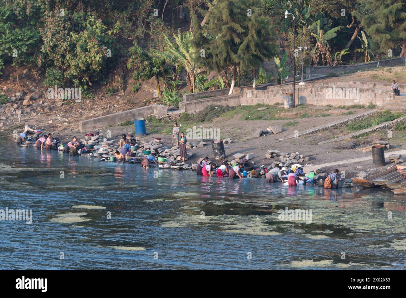 CBM Projekt in Guatemala landscape, lake Atitlan Santiago Atitlan ...