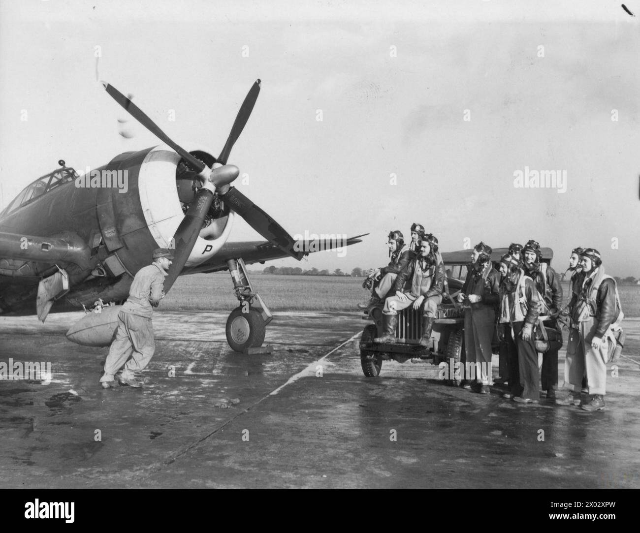 1943 8th air force pilots hi-res stock photography and images - Alamy