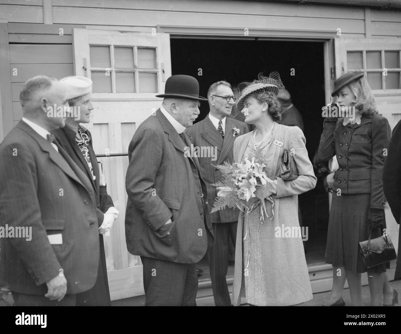 THE OPENING OF THE NEW EXTENSION OF THE FLOTILLA CLUB. 31 JULY 1941 ...