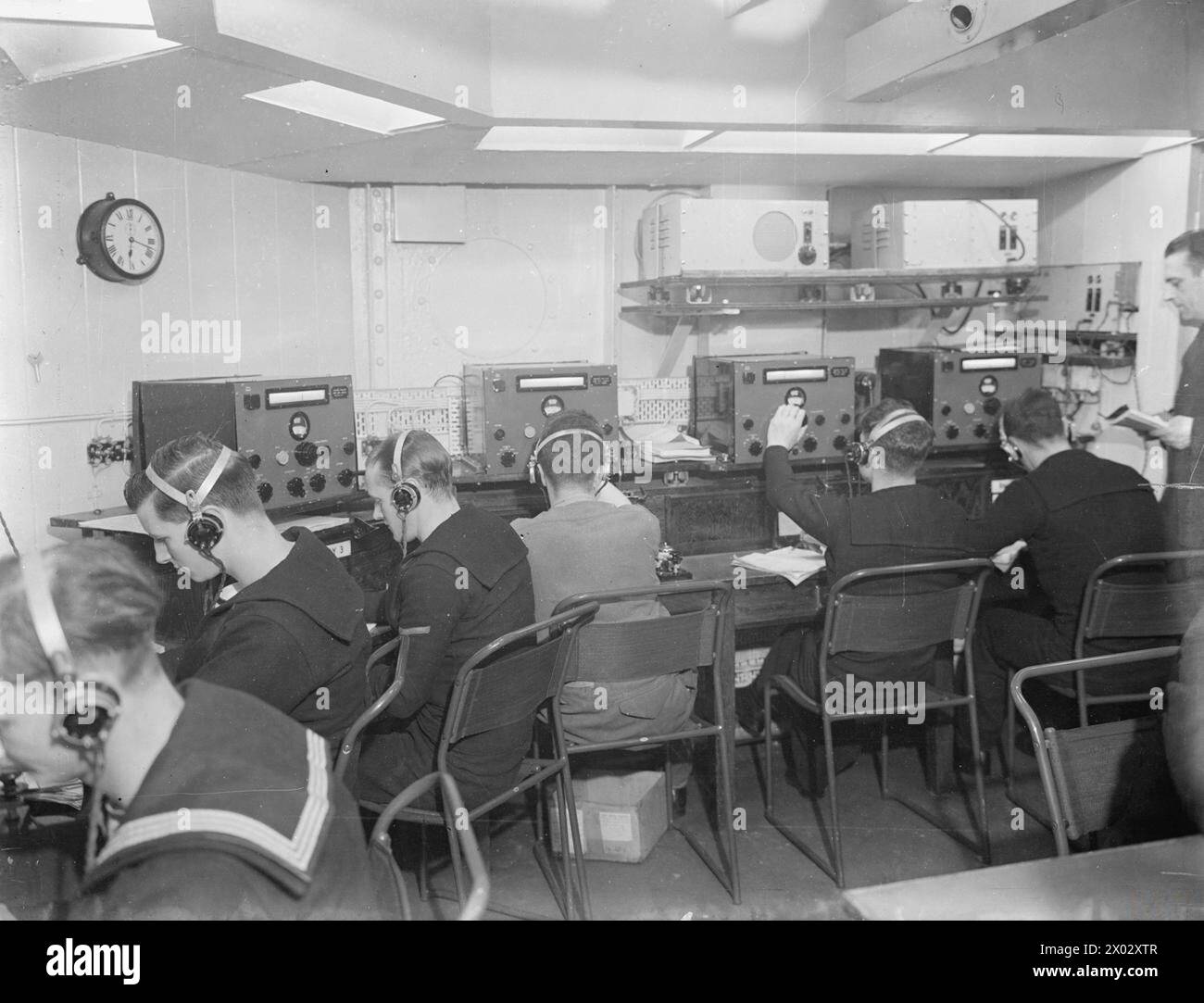 Ship radio room hi-res stock photography and images - Alamy
