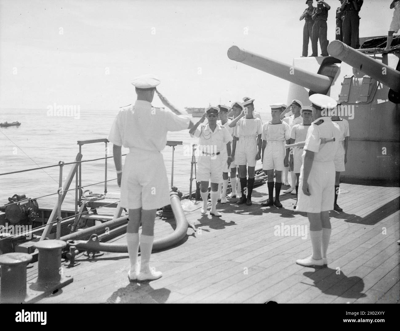 PENANG CONFERENCE ON BOARD HMS NELSON. 28 AUGUST TO 2 SEPTEMBER 1945 ...