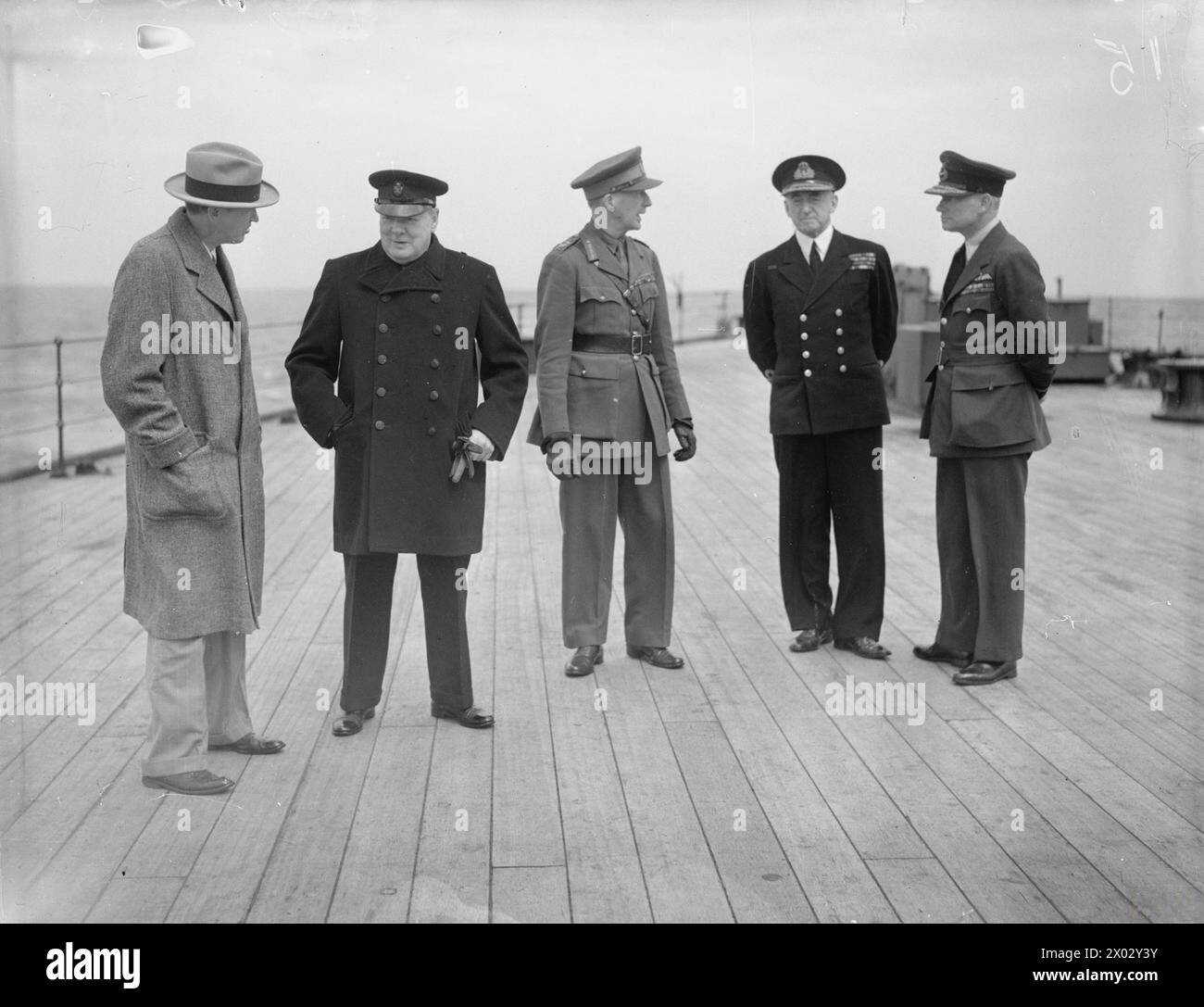 PRESIDENT ROOSEVELT MEETS PRIME MINISTER CHURCHILL. 4 TO 9 AUGUST 1941 ...