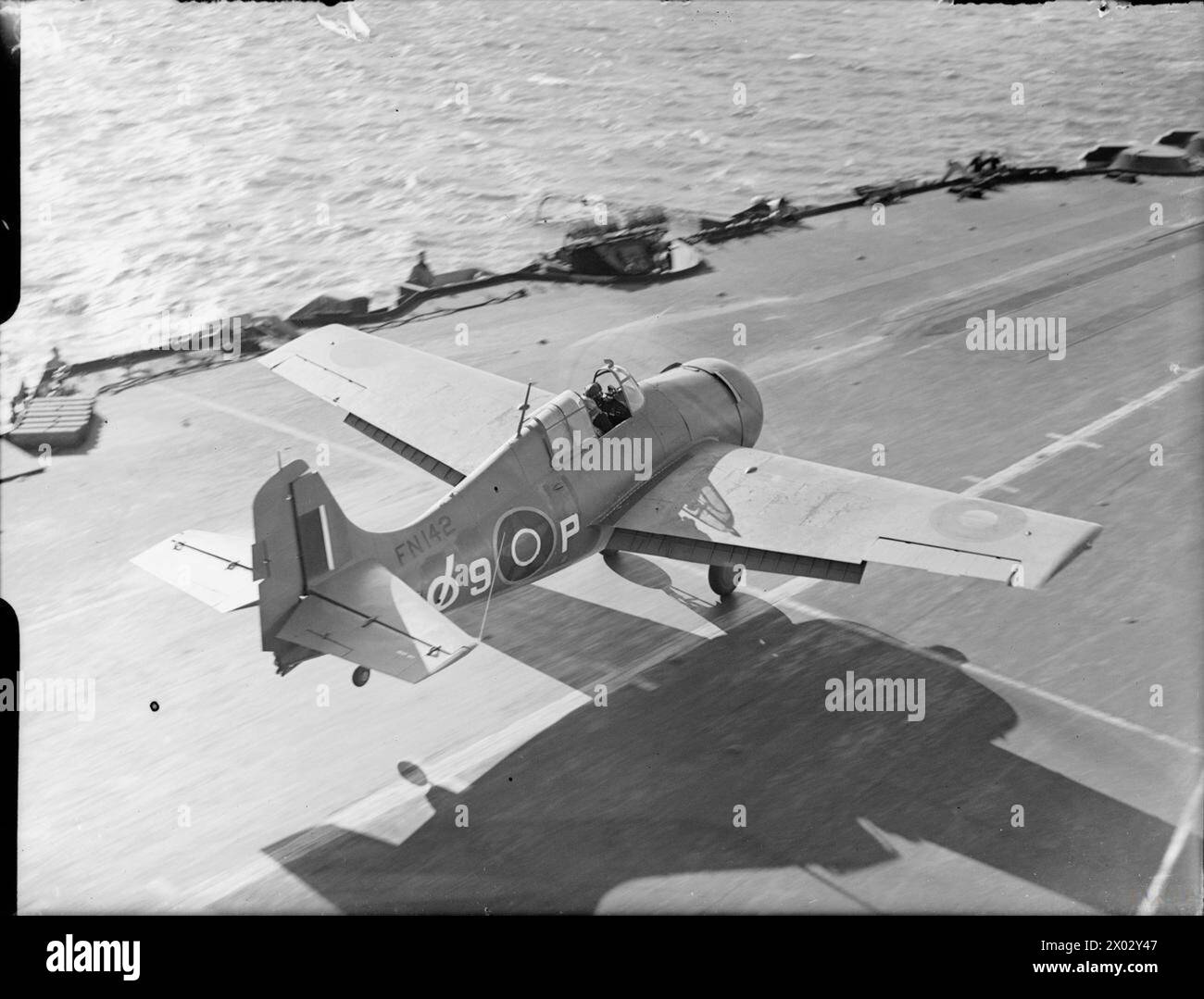 THE ROYAL NAVY DURING THE SECOND WORLD WAR - A Grumman Martlet naval ...