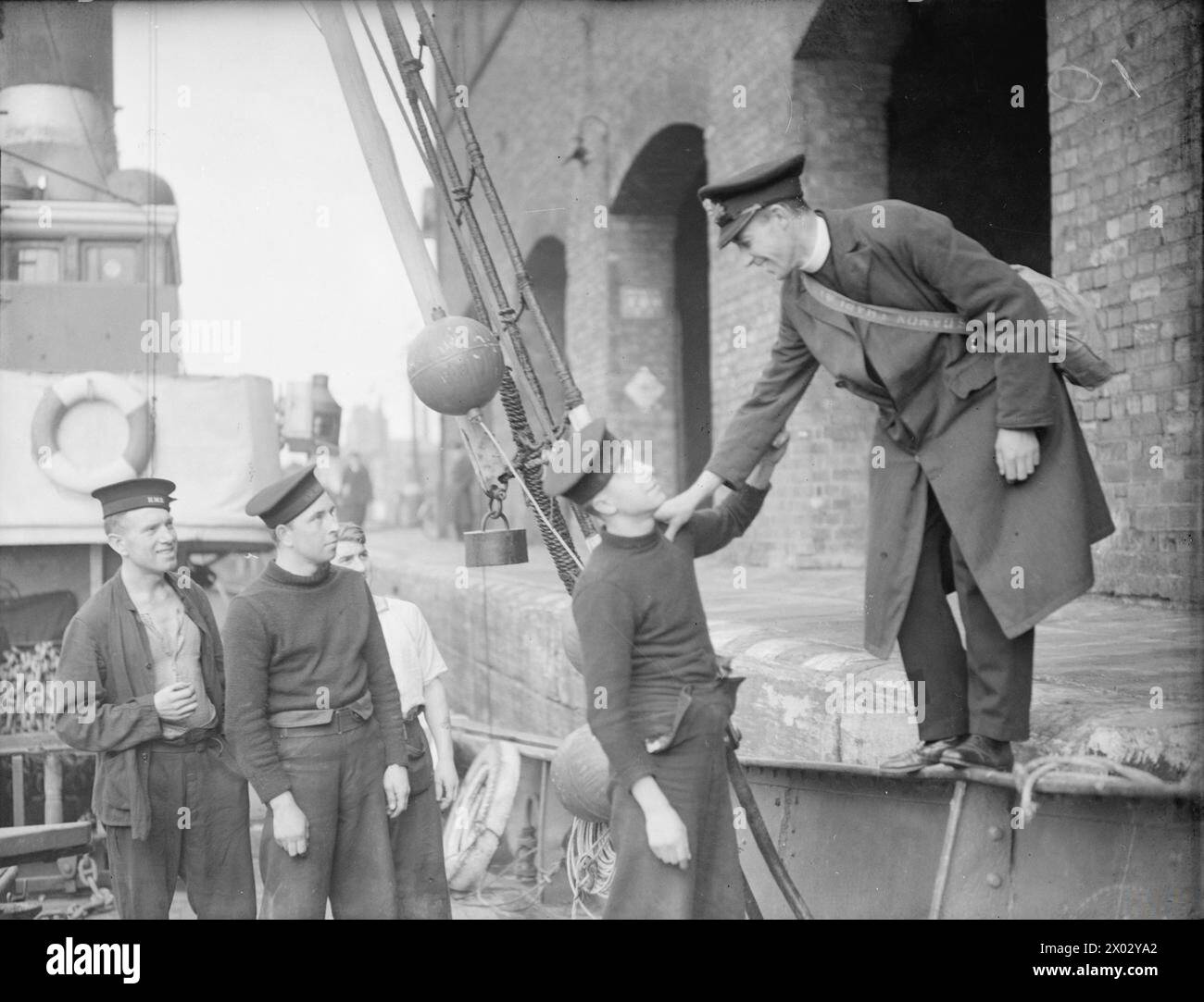 CHURCH OF ENGLAND CHAPLAIN. OCTOBER 1940, THE REVEREND S J GAMON ...