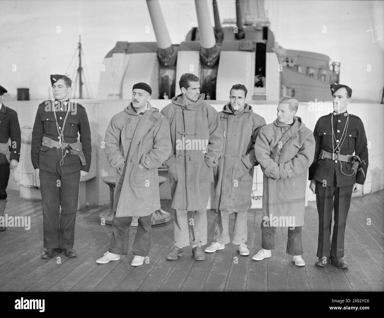 HMS SCYLLA SINKS GERMAN BLOCKADE RUNNER ON LAST LAP OF HER JOURNEY. 3 ...