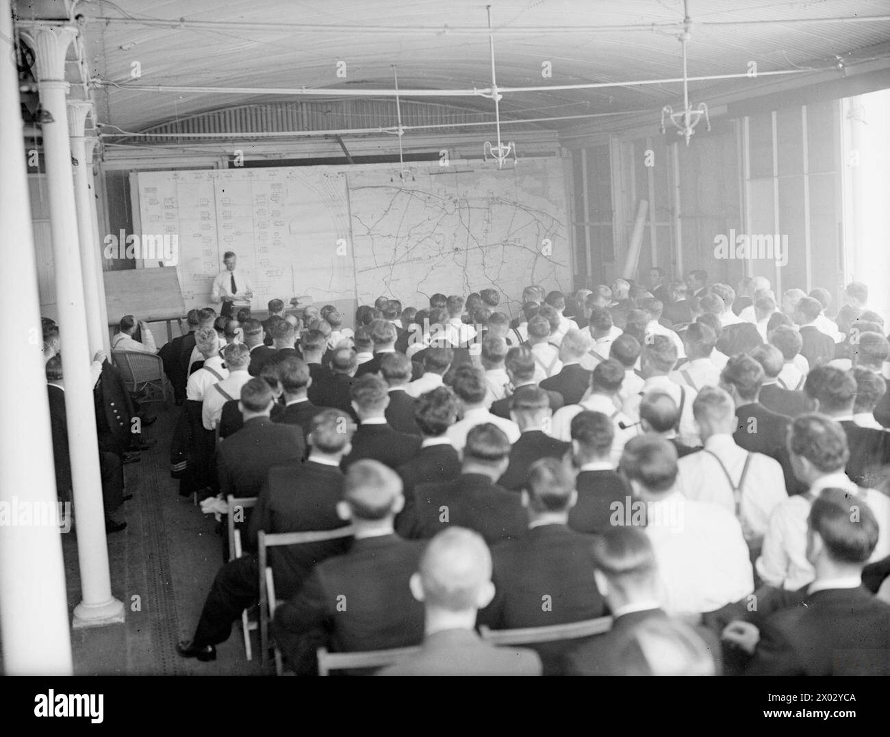 LIBERATION OF EUROPE; BRIEFING OF NAVAL FORCE COMMANDERS. 30 MAY 1944 ...