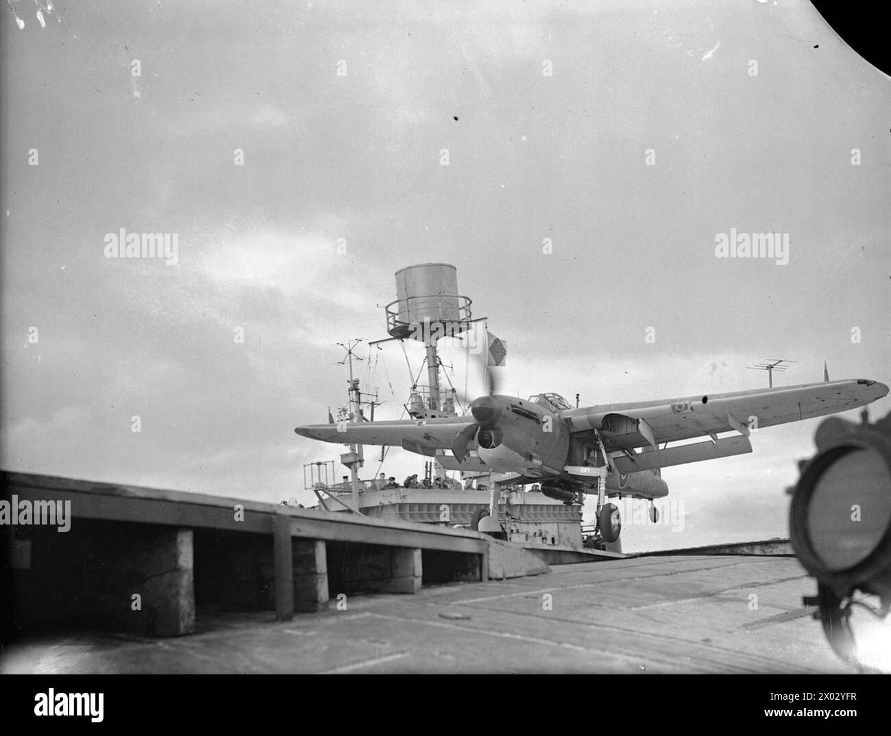 THE ROYAL NAVY DURING THE SECOND WORLD WAR - A Fairey Barracuda of 827 ...