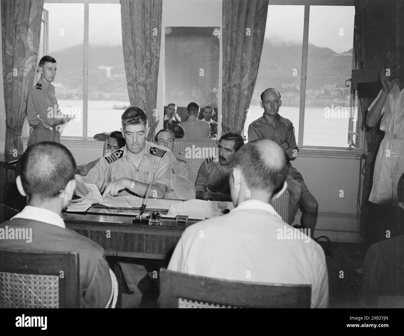 British military surrender japanese hi-res stock photography and images ...